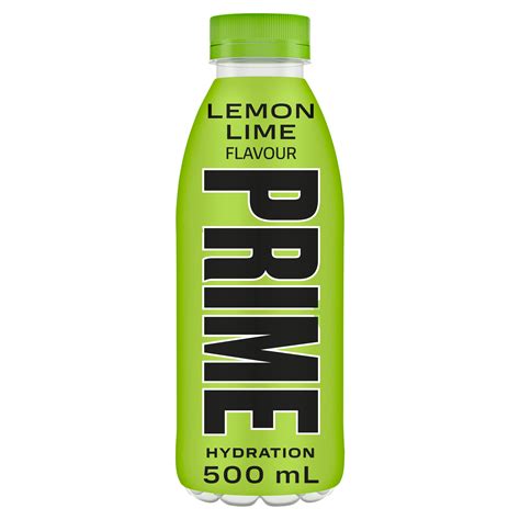Prime Hydration Lemon Lime 500ml Sports And Energy Drinks Iceland Foods