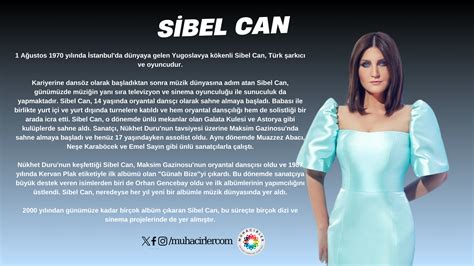 Yugoslav Kökenli Şarkıcı Sibel Can Muhacirler