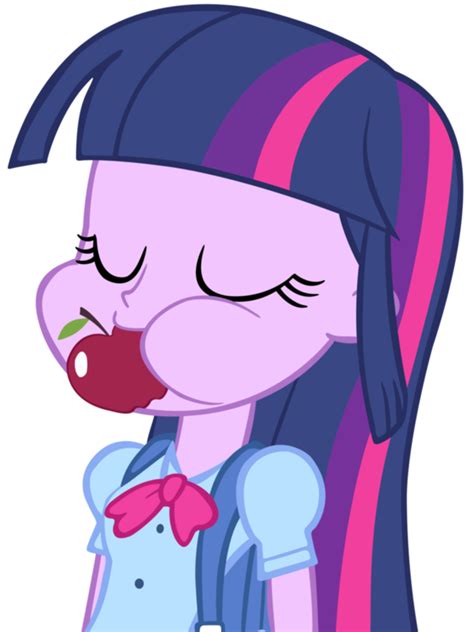 Twilight Eating An Apple Human Twilight Sparkle Photo 34913847 Fanpop