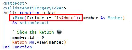 Mvc Mass Assignment Vulnerability Codepolitan