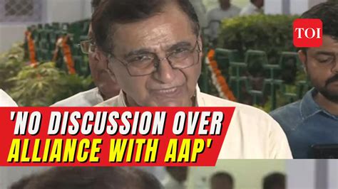 Deepak Babaria Denies Discussion Over Alliance With Aap At Congress Top