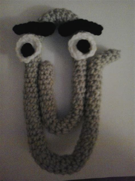 Crochet Fanatic Clippy Microsoft Office Assistant