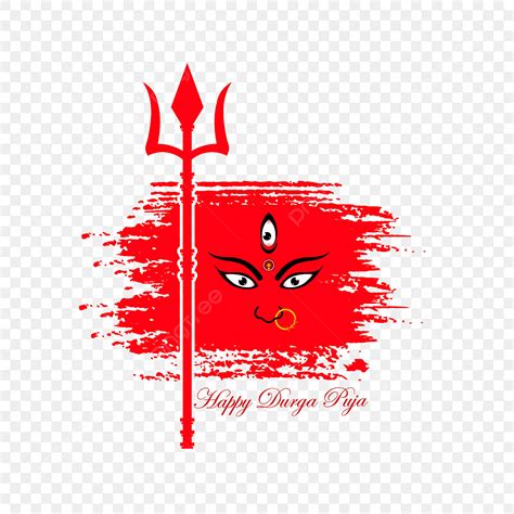 Festival Durga Puja Vector Hd Png Images Durga Puja Vector Design