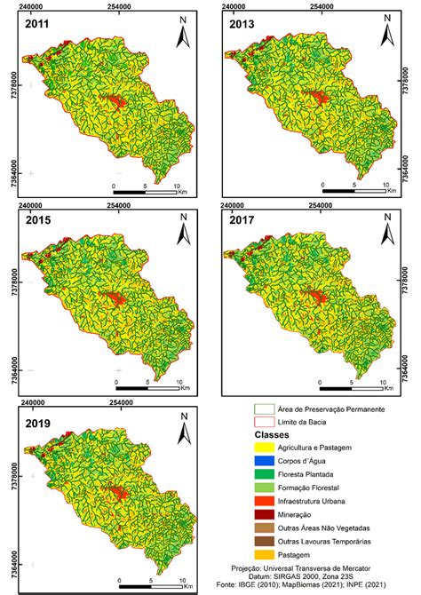 Mapas De Uso E Cobertura Do Solo E App Download Scientific Diagram