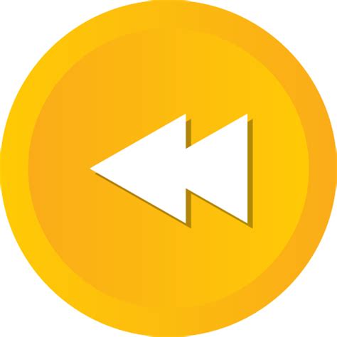 Arrow Back Player Music User Interface And Gesture Icons
