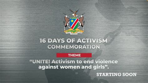 16 Days Of Activism Against Gender Based Violence 16 Days Of Activism