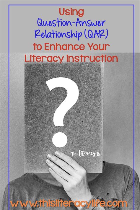 Using Question Answer Relationship To Enhance Reading Instruction