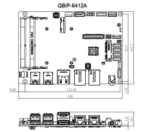 QBiP SubCompact Embedded Motherboards GIGAIPC Mouser