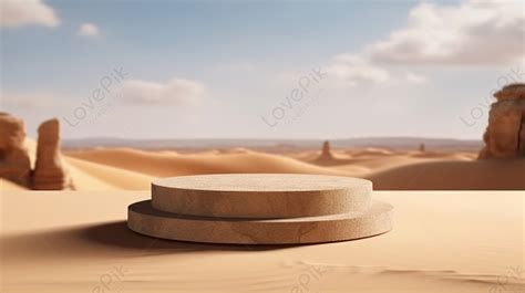 3d 제품 쇼케이스 모래 언덕 배경과 돌 연단으로 프레젠테이션을 향상하세요 연단 배경 상하 배경 잎 배경 이미지 Hd 연단 상하 잎 배경 사진 무료 다운로드