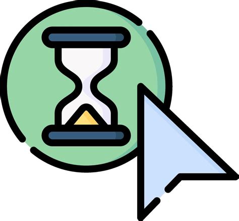 A Clock With A Mouse Cursor Pointing To It 51115040 Vector Art At Vecteezy A Clock With A Mouse Cursor Pointing To It 51115040 Vector Art At Vecteezy