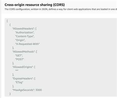 Guide To Cors Configuring An S3 Bucket Appen Success Center