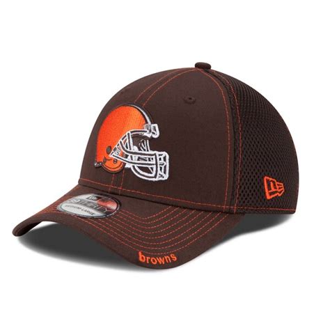 Cleveland Browns New Era Neo 39thirty Flex Hat Brown