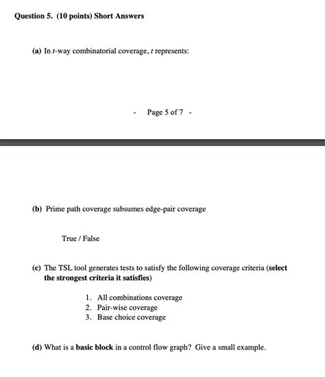 Solved A In T Way Combinatorial Coverage T Represents