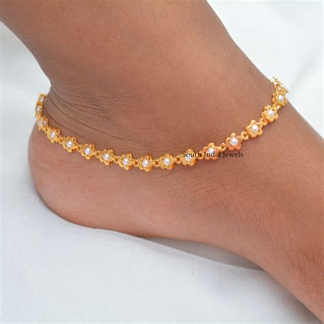 Pearl Anklets