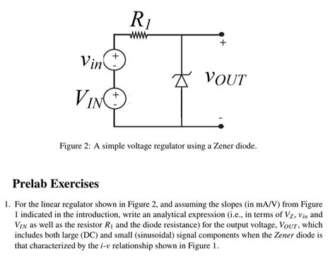 Solved Figure 1 The Voltage Current Characteristics Of A