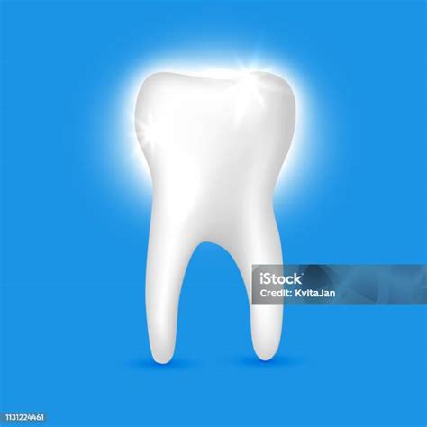 파란색 배경에 아름 다운 현실적인 반짝 하얀 치아 치과 벡터 3차원 형태에 대한 스톡 벡터 아트 및 기타 이미지 3차원 형태 건강관리와 의술 깨끗한 Istock