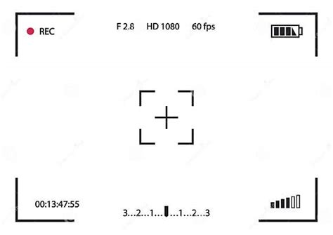 Record Frame Camera Stock Vector Illustration Of Record 282044399