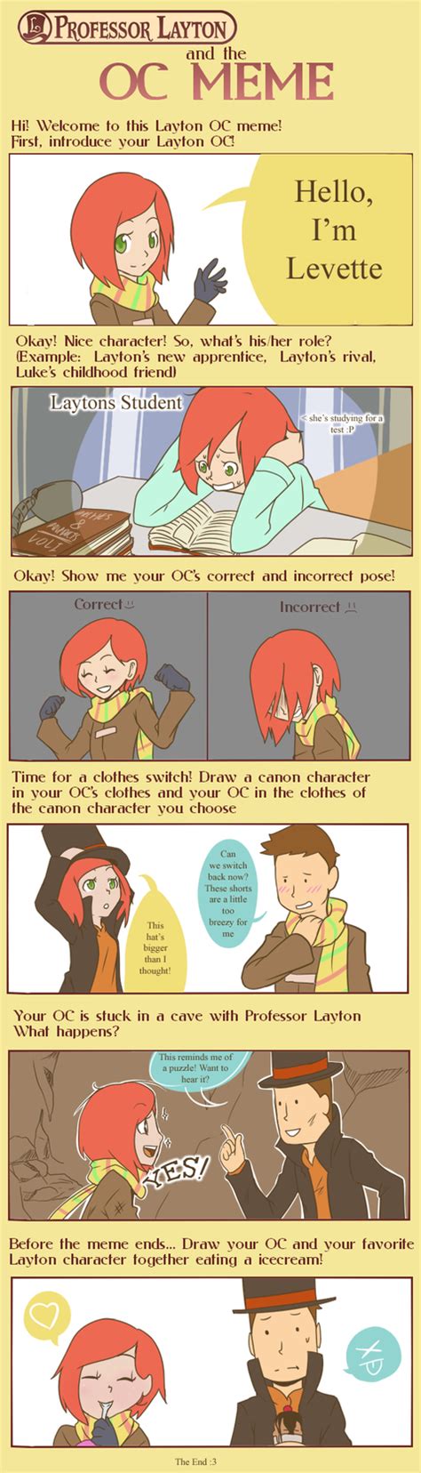 Professor Layton Oc Meme Levette By Miss Sheepy On Deviantart