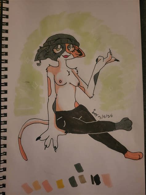 Rule 34 1girls Anthro Anthro Female Beanie Breasts Calico Cat Feline