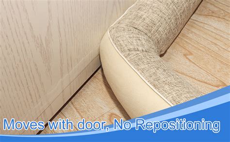 Nabowan 30 Weighted Under Door Draft Stopper Triangular Door Draft Blocker With