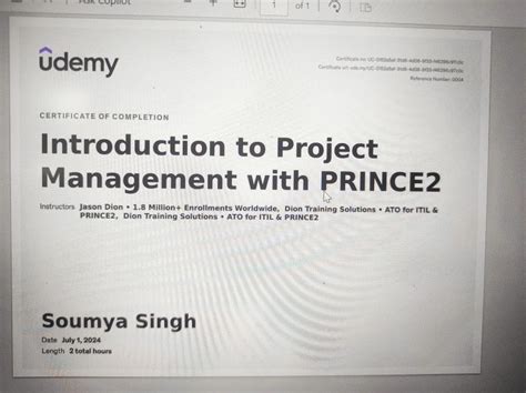 Soumya Singh On Linkedin Prince2 Projectmanagement