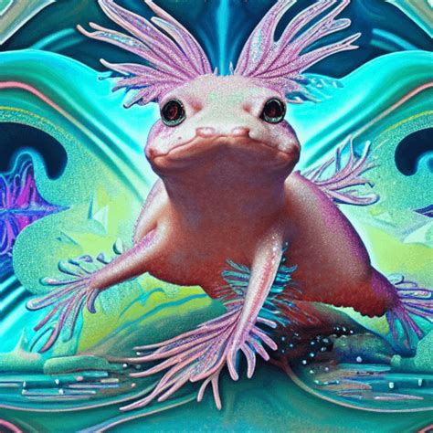 Axolotl With Shades · Creative Fabrica