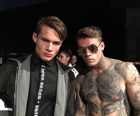 Stephen James Backstage For Philipp Plein Stephen James Stephen