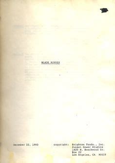 Blade Runner History Ideas Blade Runner Runner Blade