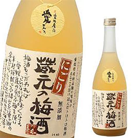 蔵元のにごり梅酒｜栄光酒造