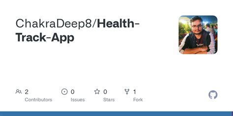 Github Chakradeep8 Health Track App