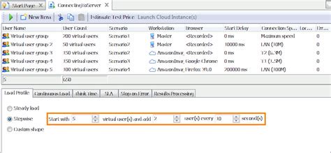 defining workload profile loadcomplete documentation