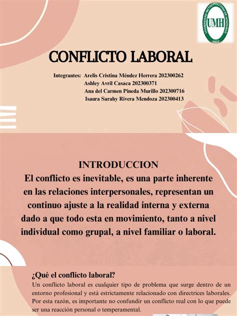 Conflicto Laboral Pdf
