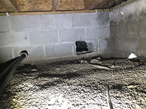 Cmu Block Crawlspace Foundation Openings Internachi®️ Forum