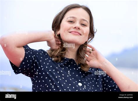 Cannes France April 06 2022 Lucie Fagedet Attends The Skam