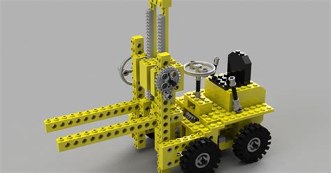 Lego Forklift Truck Autodesk Community Gallery