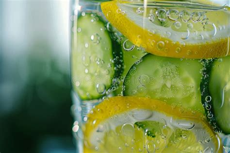 A Refreshing Cucumber And Mint Salad Generative Ai Stock Illustration