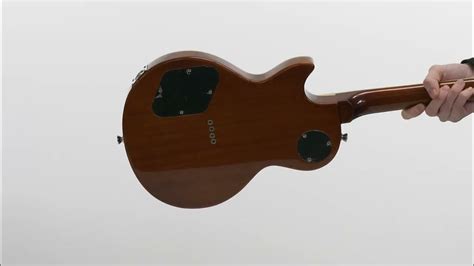Flight Custom Centurion Gt Solid Body Tenor Electric Ukulele Blue