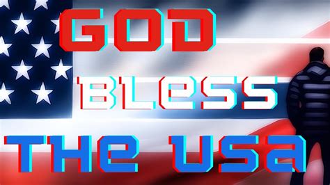 God Bless The Usa Illustrated By Ai By Lee Greenwood Fourth Of July Song Karaoke Lyric Video