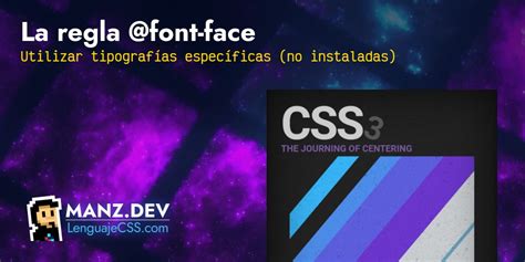 La regla font face CSS en español