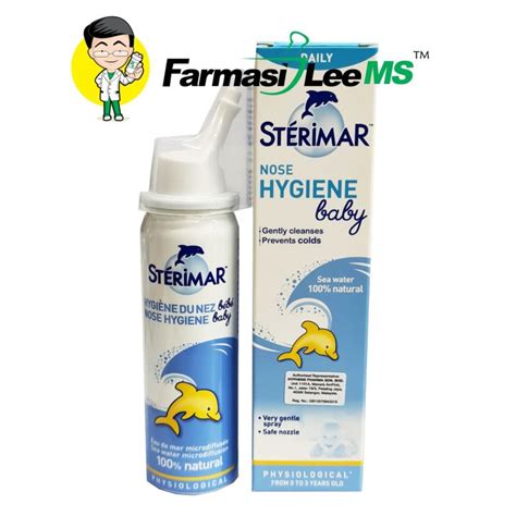 Sterimar Baby Nasal Hygiene Spray 50ml Exp 05 2026 Original Lazada