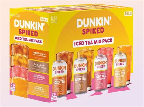New Dunkin Drinks Spiked Iced Coffees And Teas Coming Soon Hip2save