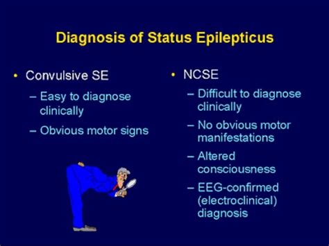 Non Convulsive Status Epilepticus Clinical Features Diagnosis