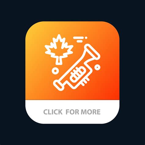 Canada Speaker Laud Mobile App Button Android And Ios Line Version 18007075 Vector Art At Vecteezy