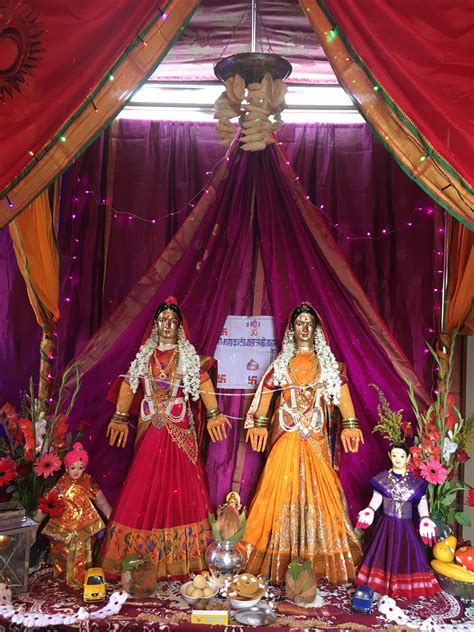 Decorations Ganpati Decoration Design Ganapati Decoration Gauri