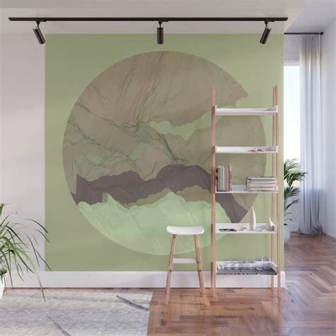 TOPOGRAPHY Wall Mural By Mike Creighton Society