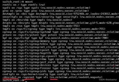 Linux忘记root密码的解决办法 Csdn博客