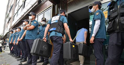 경찰 자유북한운동연합 사무실 압수수색