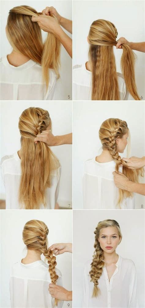Tuto Coiffure Facile Cheveux Longs Courts