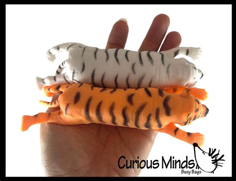 Sand Filled Squishy Tigers Moldable Sensory Stress Squeeze Fidget